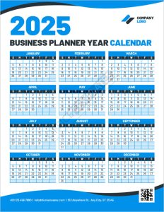 17+ Printable Calendar 2025 Templates in MS Word