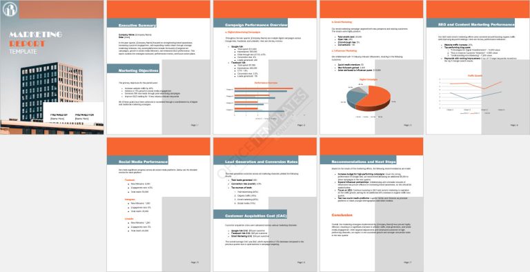 24+ Free Business Report Templates for Any Industry - Docs