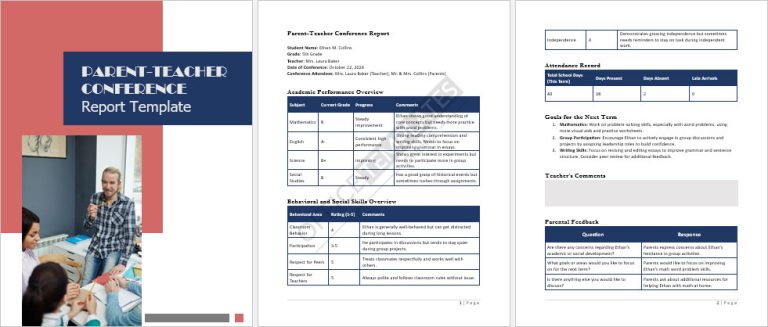 18+ Free Student Report Templates in MS Word