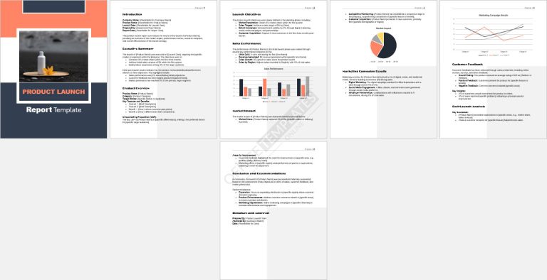 24+ Free Business Report Templates for Any Industry - Docs