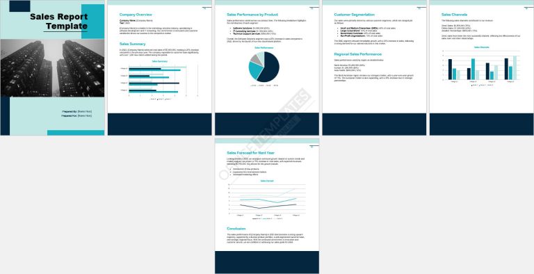 24+ Free Business Report Templates for Any Industry - Docs