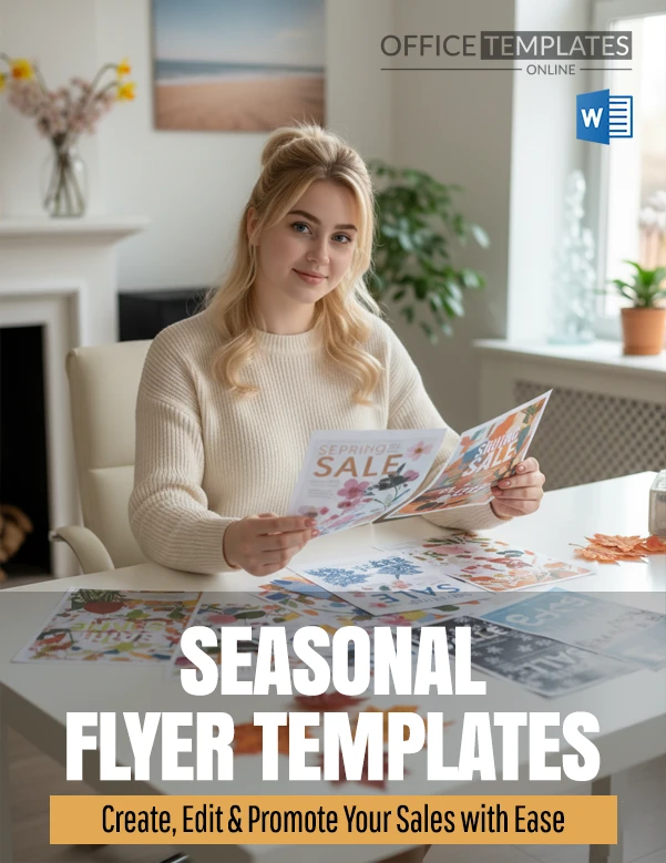 15 Free Seasonal Sale Flyer Templates for MS Word