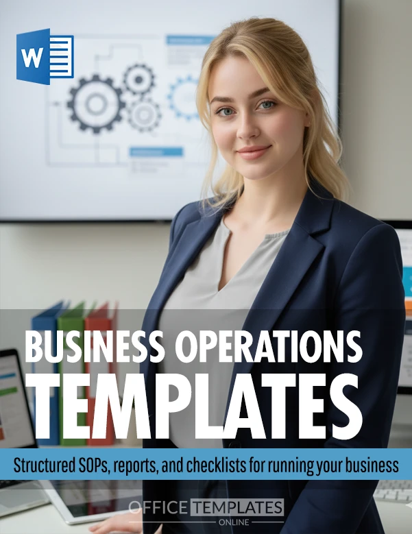 Free Business Operations Templates for Word (24 DOCX)