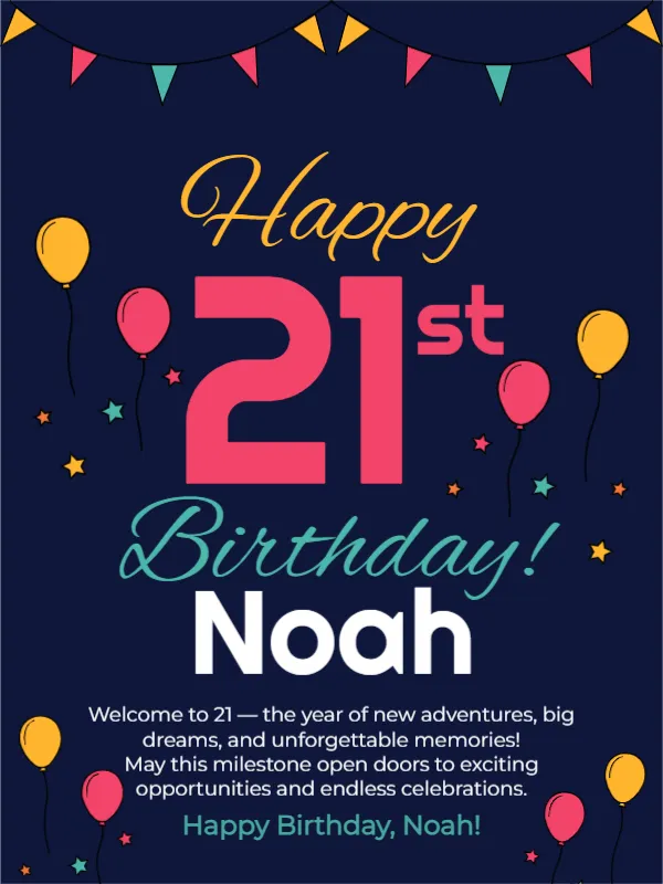 Free Editable Birthday Card Templates Online | Download & Customize