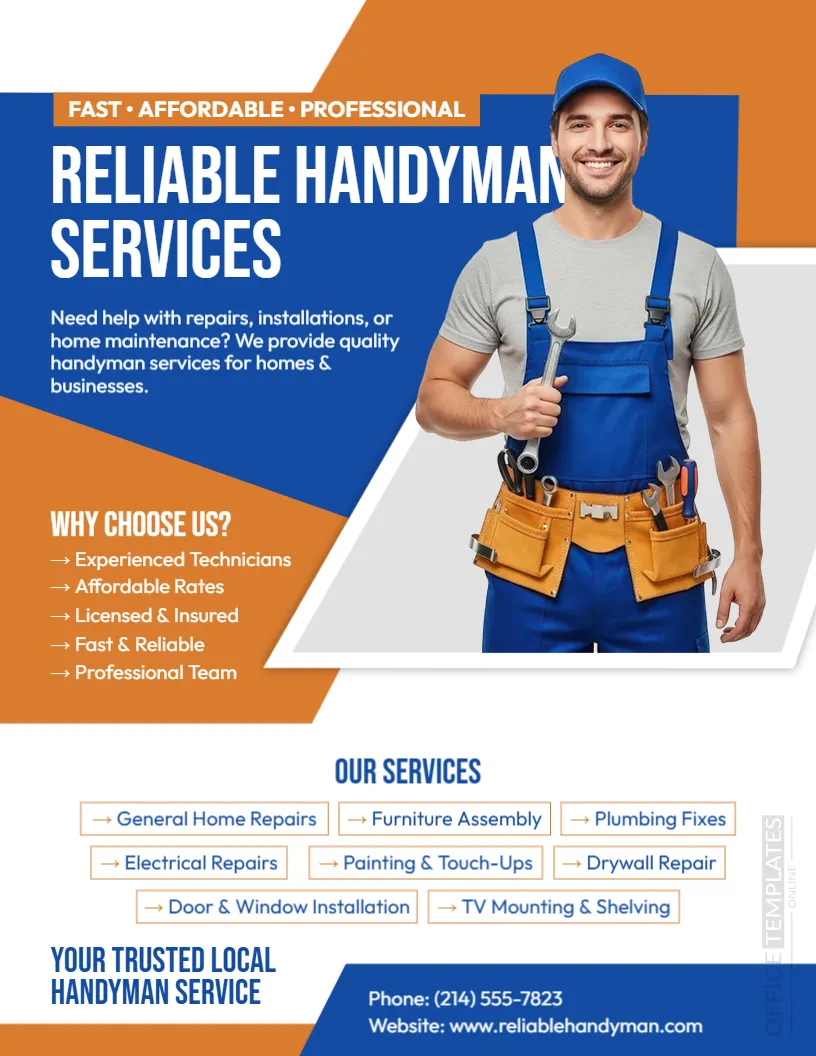 Landscaping Services Flyer Template – Editable & Printable Online